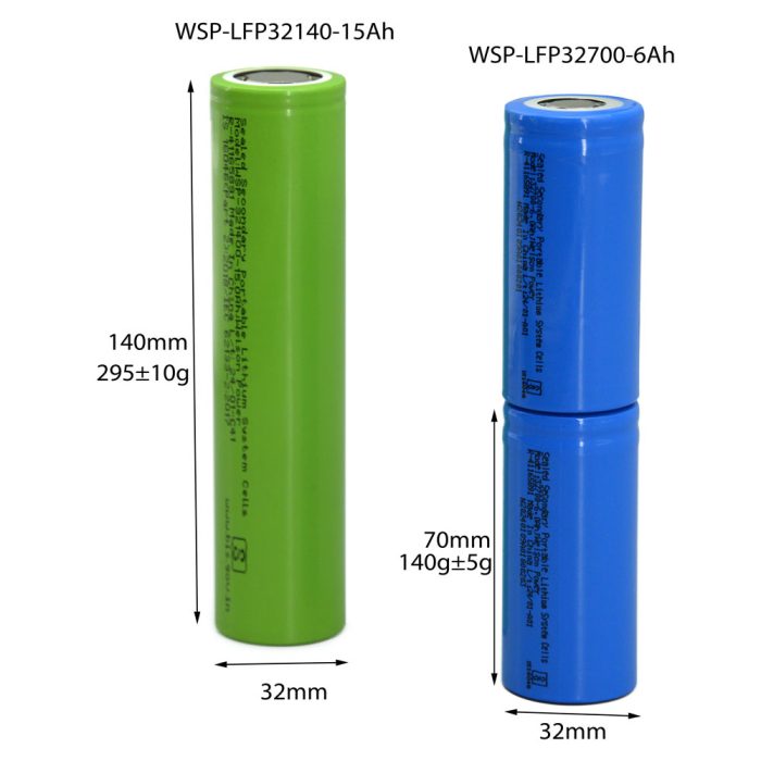 32140 15Ah 3.2V Cylinder LFP WSP-LFP32140-15Ah Lithium ion Battery ...